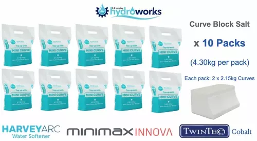 Hydroworks | Harvey Arc Mini Curve Salt - 10 Packs