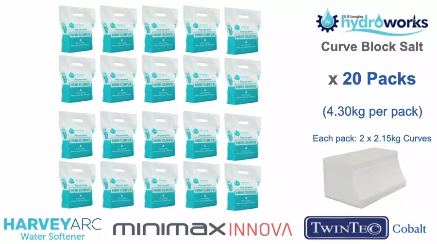 Hydroworks | Harvey Curve Salt Blocks